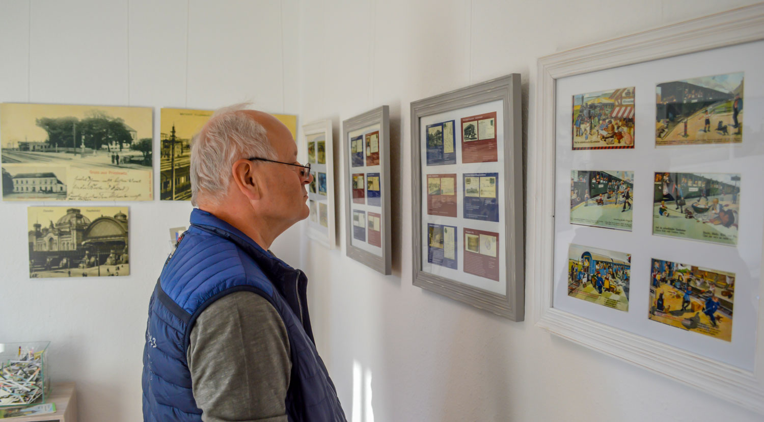 Das Eisenbahn-Postkarten-Museum - Wilder Robert